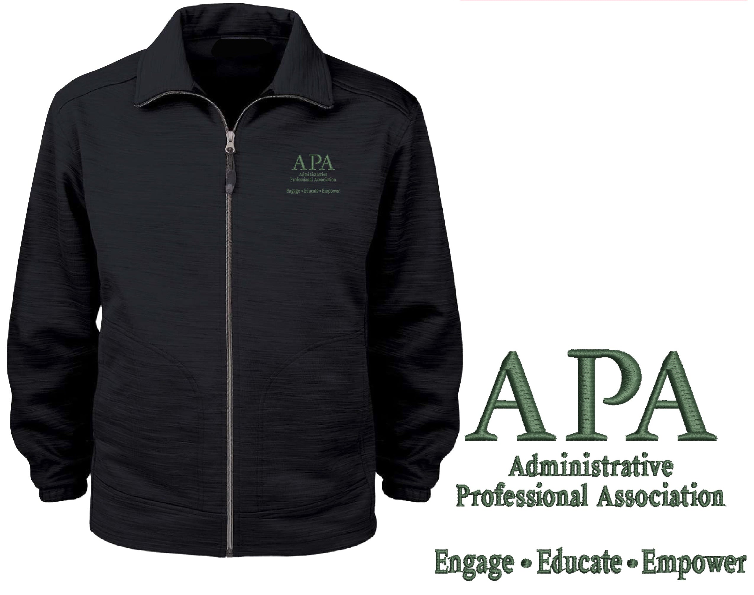APA Full Zip Tiger Stripe Fleece Jacket – APA Swag Shop